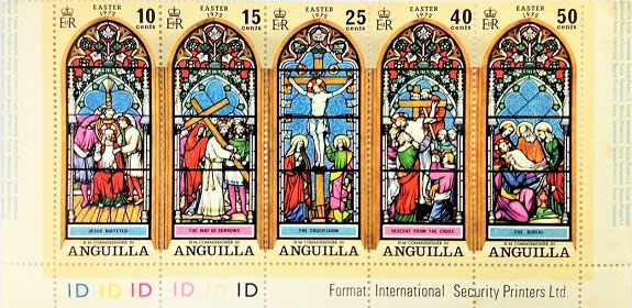 10 Philatelic Items about Jesus Christ - Expressions