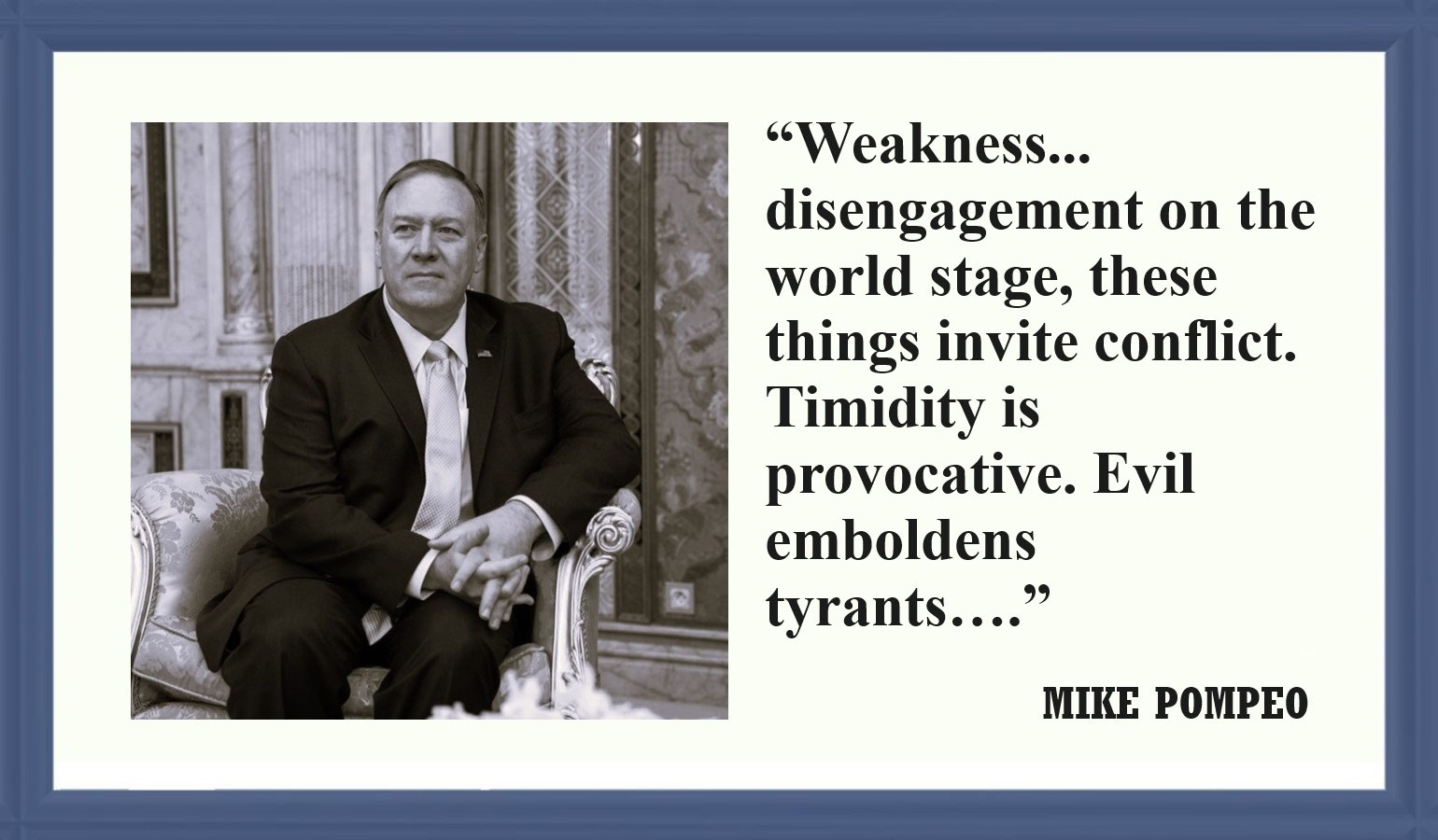 Inspirational Quotes from Mike Pompeo and Ronald Reagan - Expressions