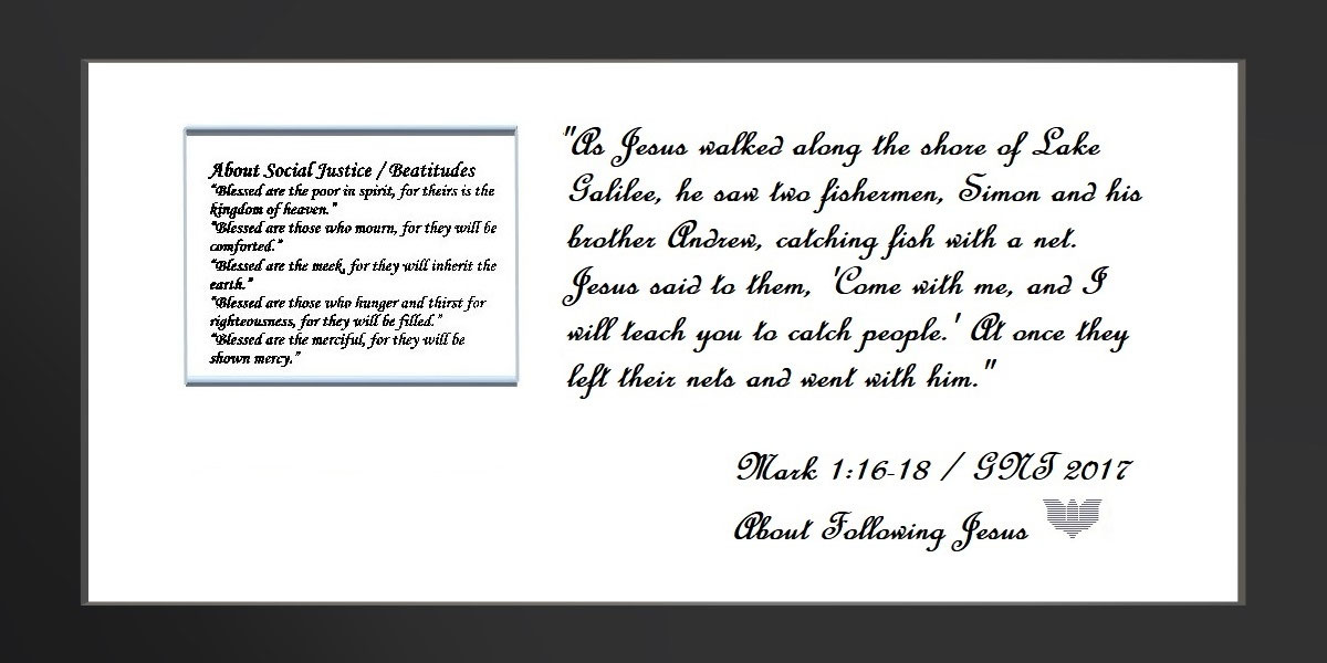 Archive - Mark 1:16-18, Bible or Gospel Verses - Expressions