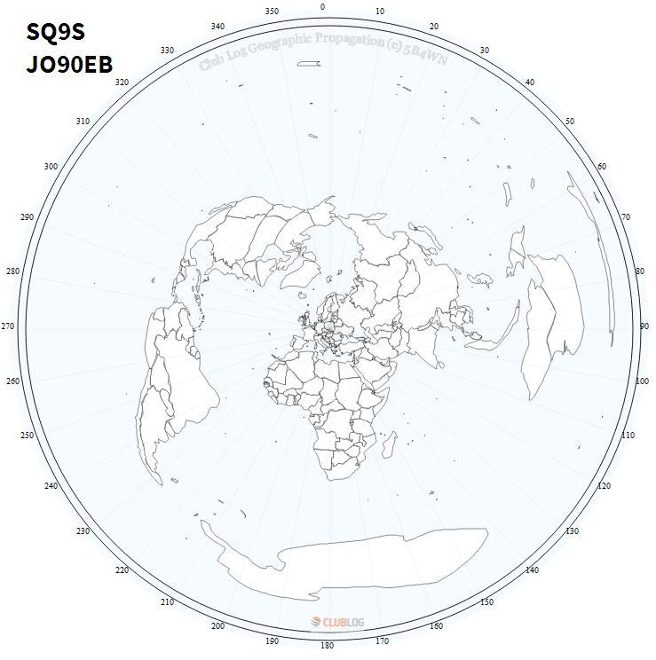 Azimuthal Map - sq9jks's JimdoPage!