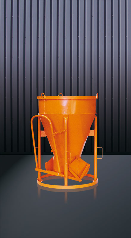 Cubilotes descarga central recta - Maquinaria prefabricados hormigón