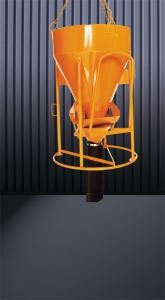 Cubilotes con descarga tubo flexible - Maquinaria prefabricados hormigón