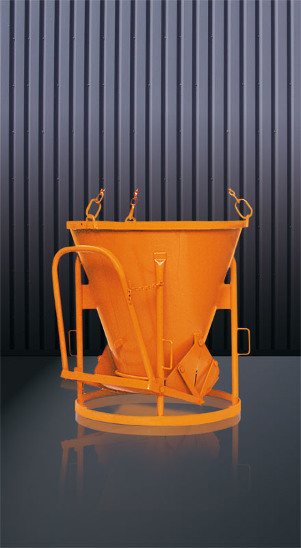 Cubilotes descarga central recta - Maquinaria prefabricados hormigón