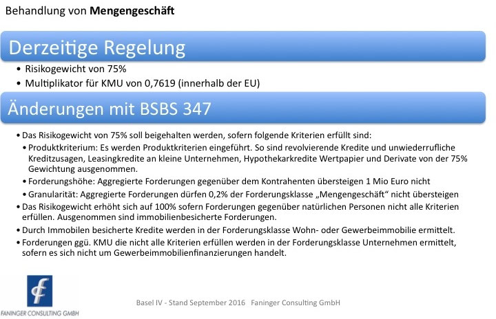 Kreditrisikostandardansatz - Faninger Consulting GmbH