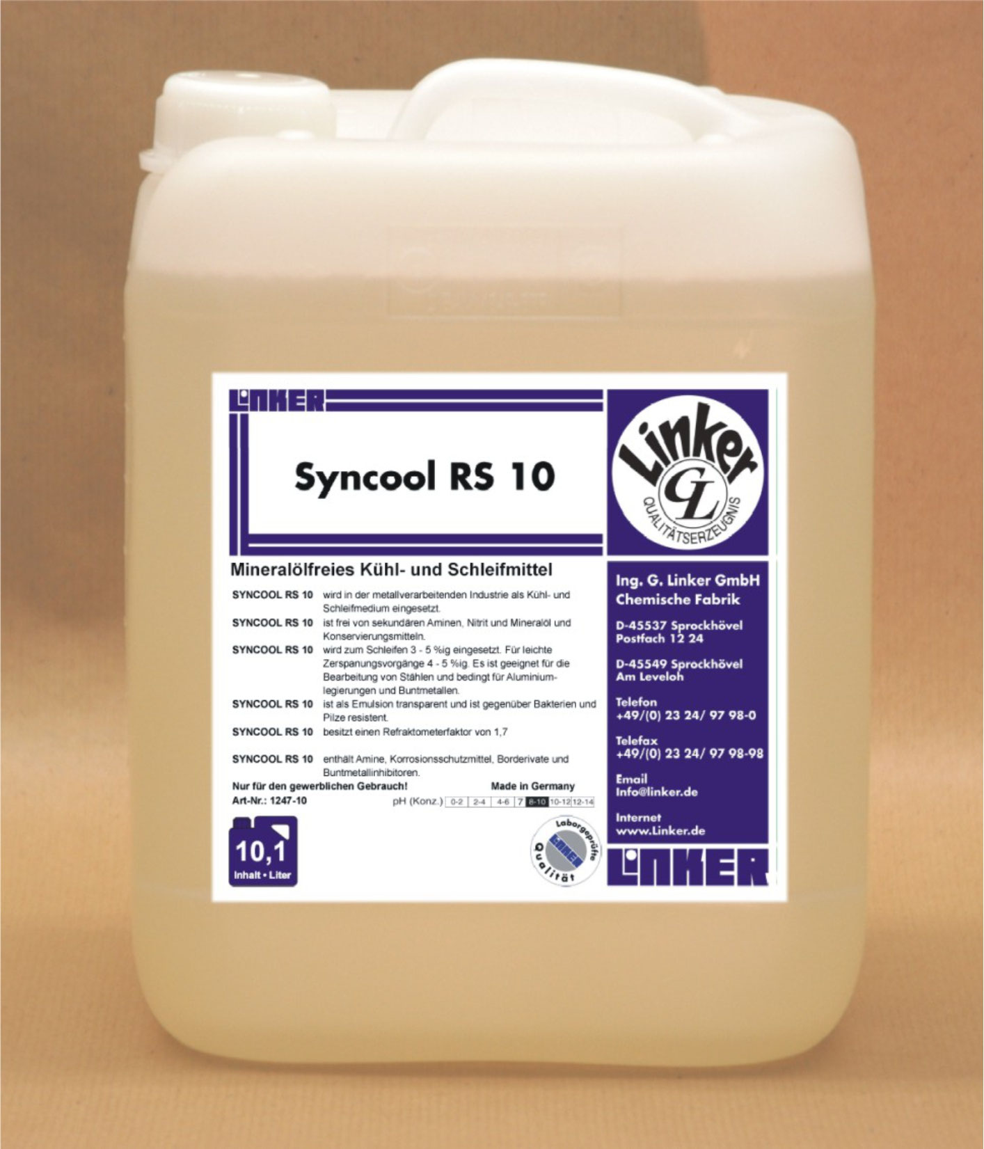 Kühlschmierstoffe - Wir machen Chemie - Linker Chemie