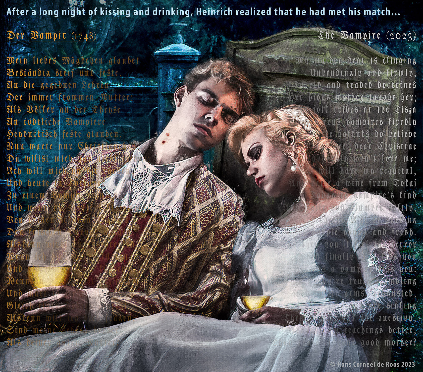 H. Ossenfelder's "The Vampire" 275 years old! - vampvaults Webseite!