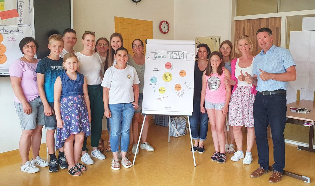 Start ins "Gesundheitsprojekt" der MS Haus... - ms-haus.at