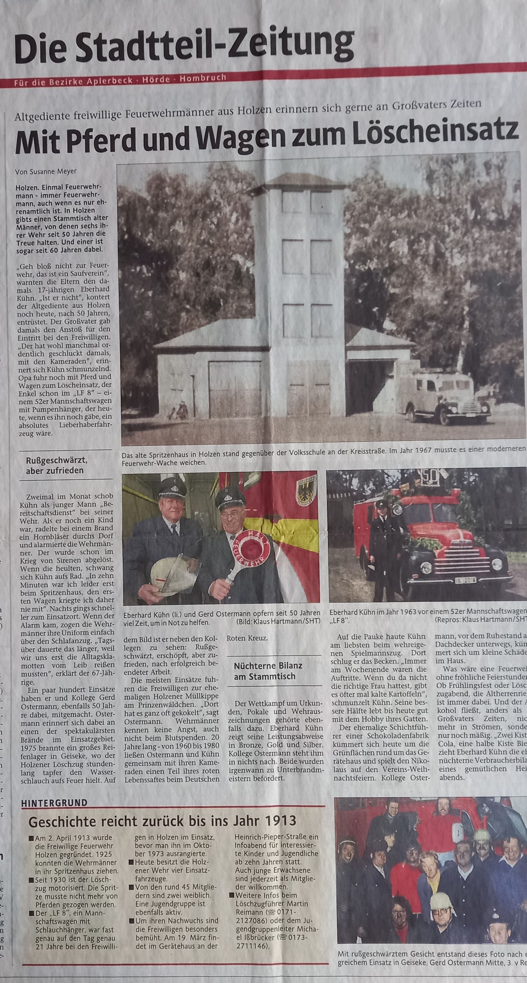 Zeitungs-Artikel - Stadt Schwerte Bilder