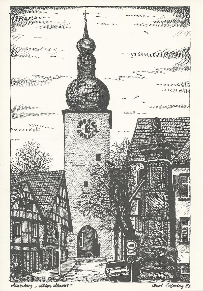 Großartige Zeichnungen von dem Schwerter Künstler Kurt Elfering - Stadt ...
