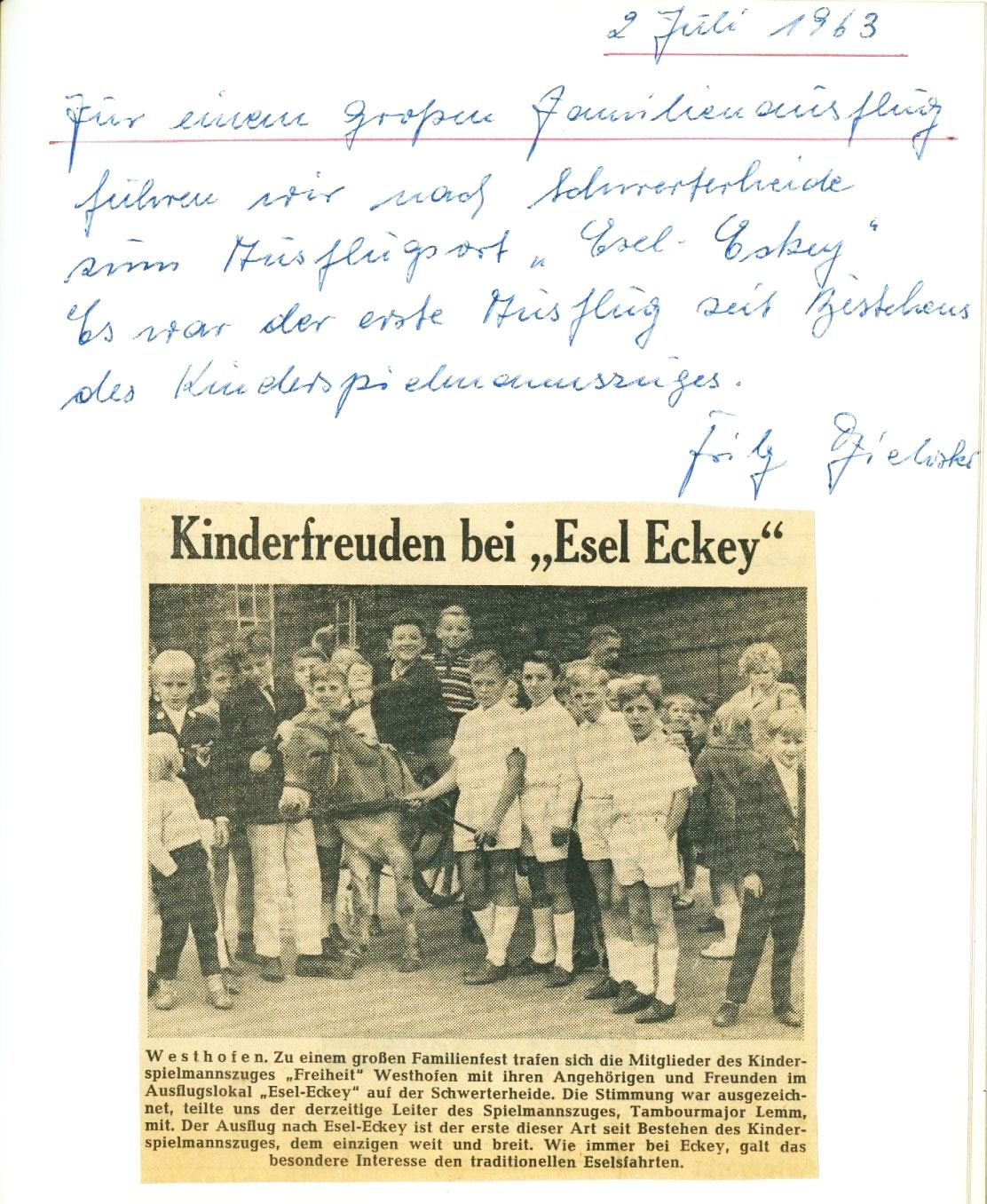Esel Eckey - Stadt Schwerte Bilder