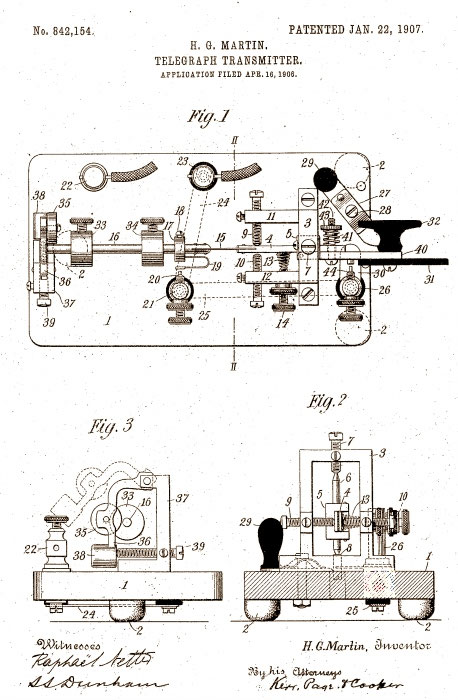 Martin Vibroplex - 1905 - Benvenuti su CwCorner by IZ0KRC