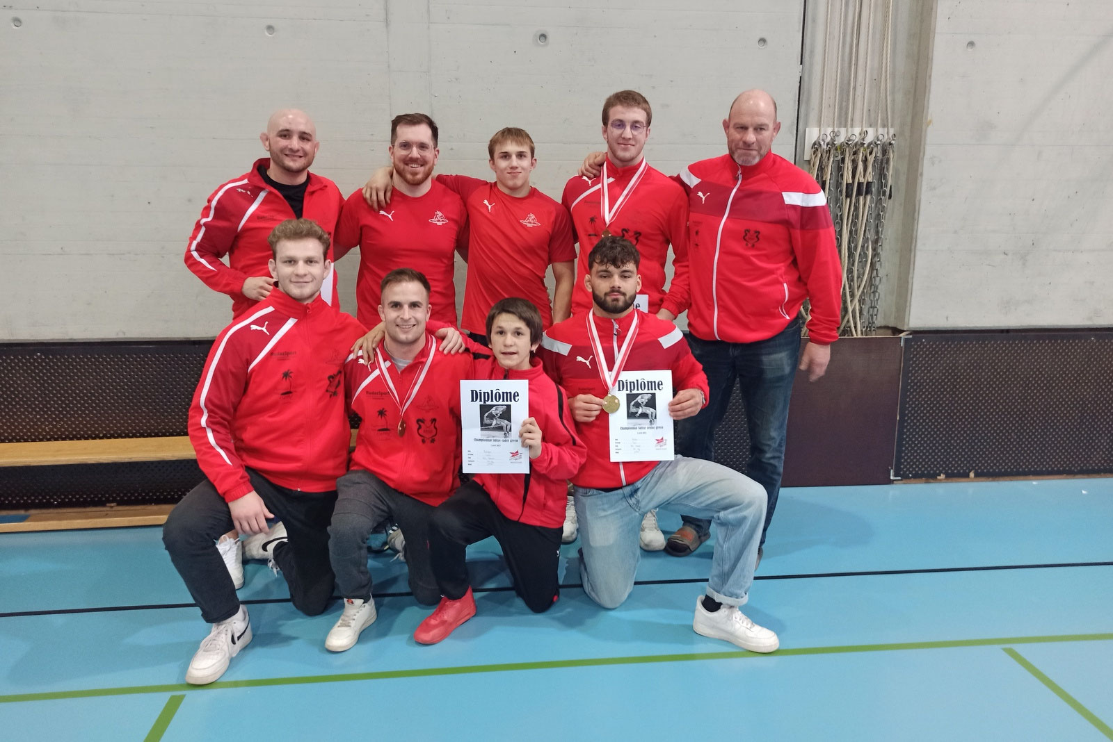 SM Greco Kadetten und Aktive in Martigny - RS Sense