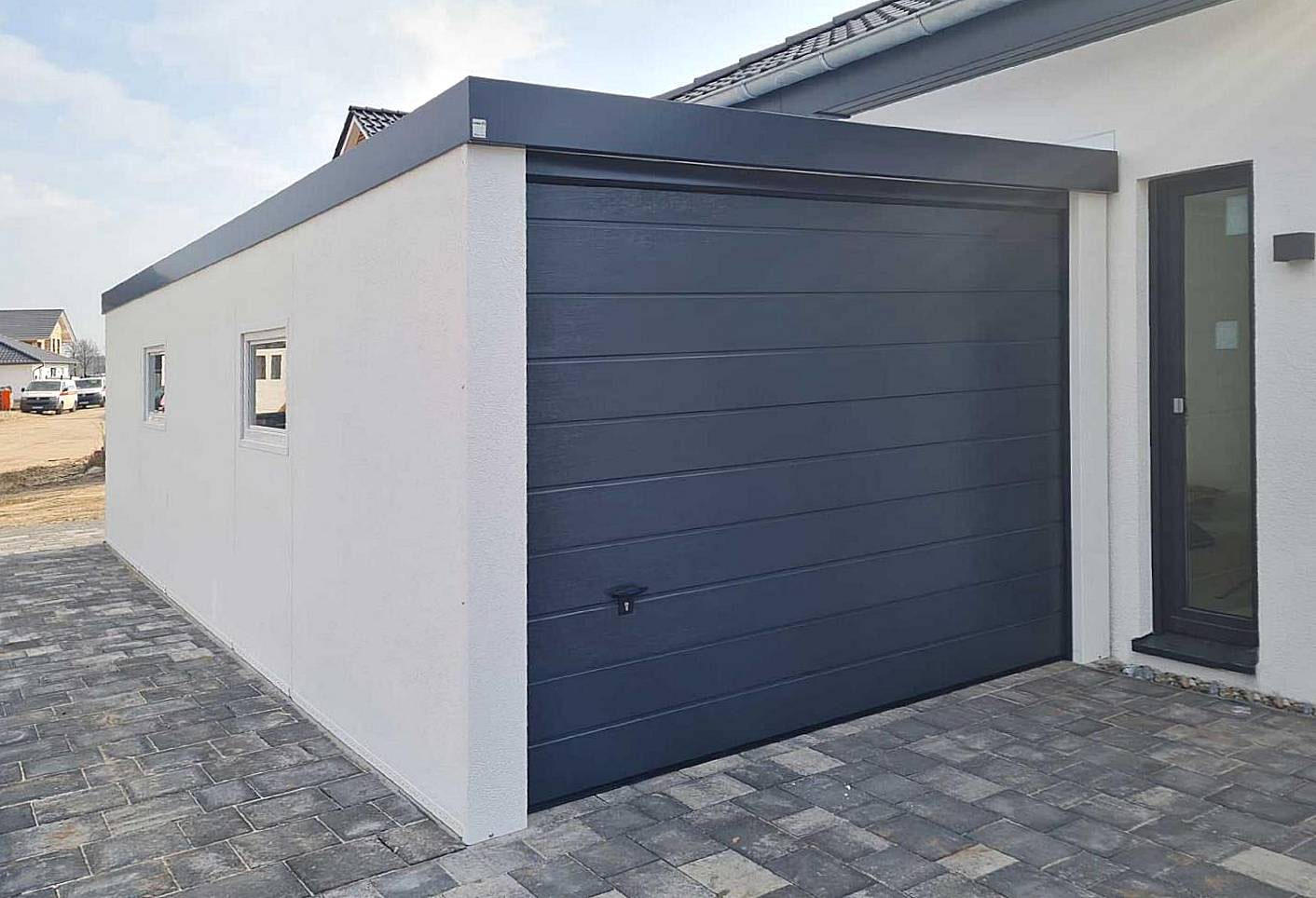Die Stahl-Design-Garage - Stahl-Carports, Garagen und Mehrzweckbauten