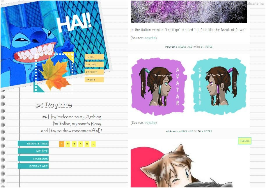 Temi per Tumblr - Ro-chan