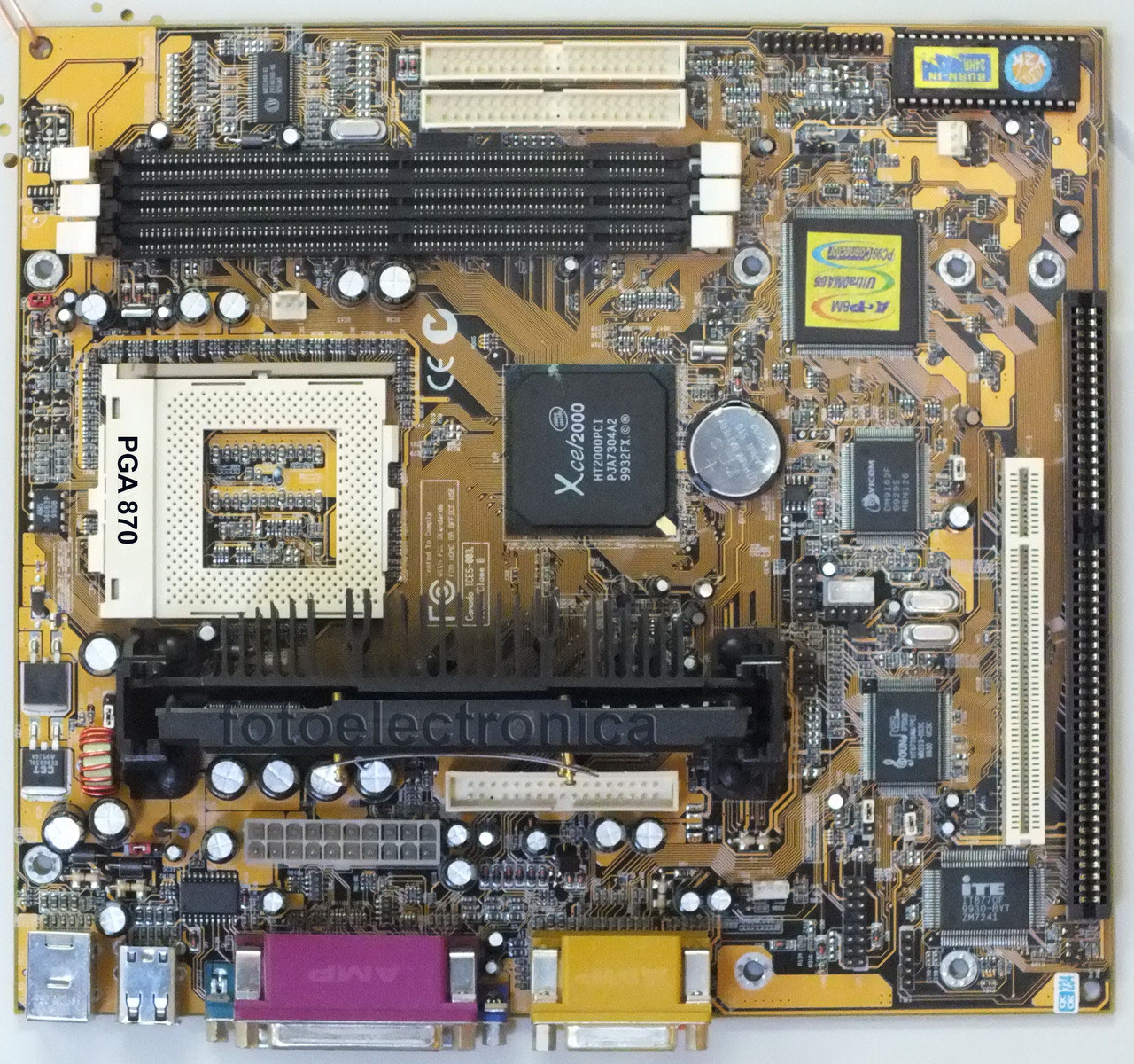 1.- FOTO PLACA BASE..... photo motherboard - Electrónica y electricidad ...