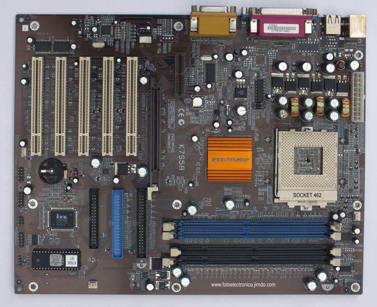 1.- FOTO PLACA BASE..... photo motherboard - Electrónica y electricidad ...