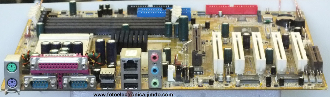 1.- FOTO PLACA BASE..... photo motherboard - Electrónica y electricidad ...
