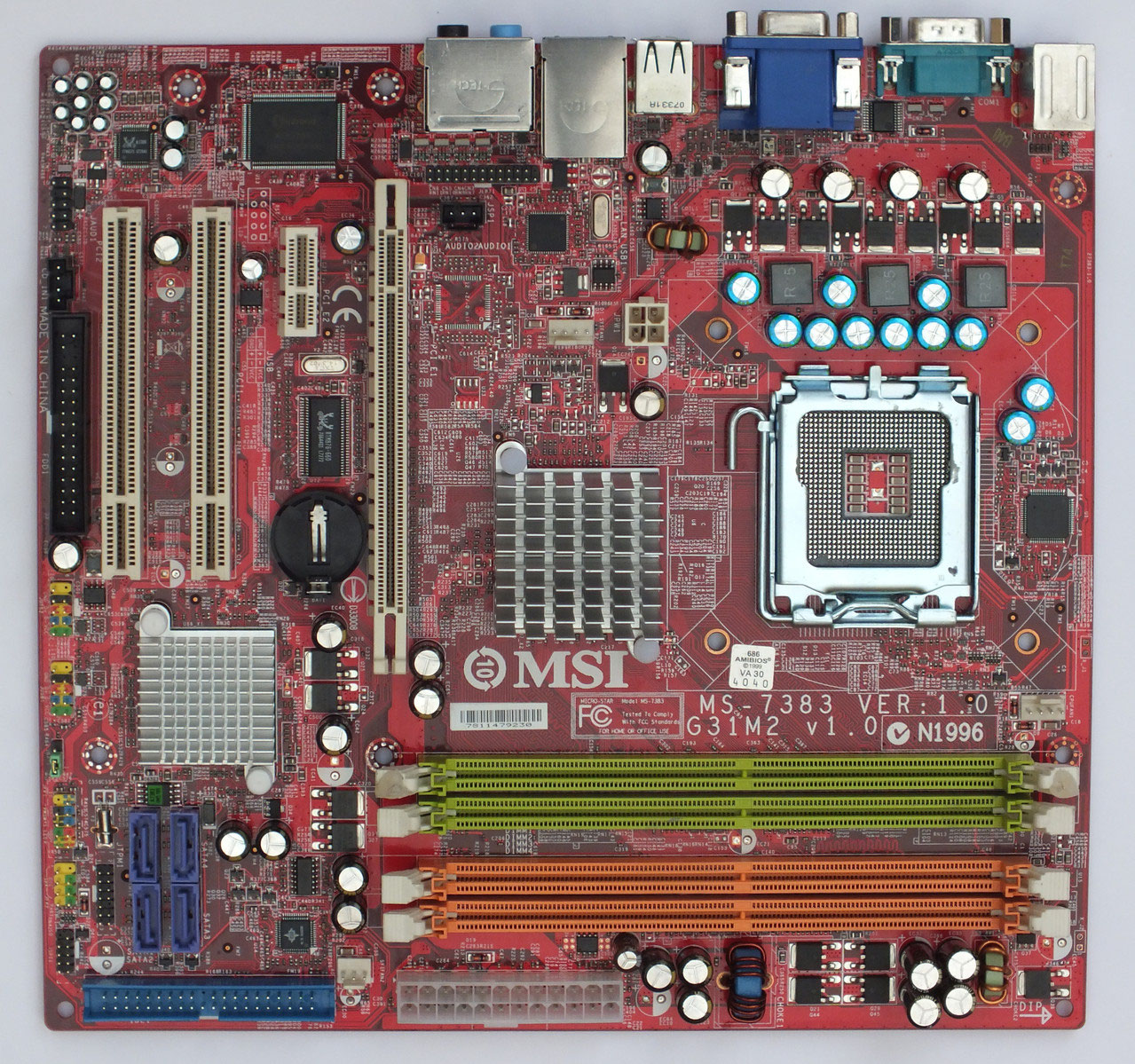 1.- FOTO PLACA BASE..... photo motherboard - Electrónica y electricidad ...