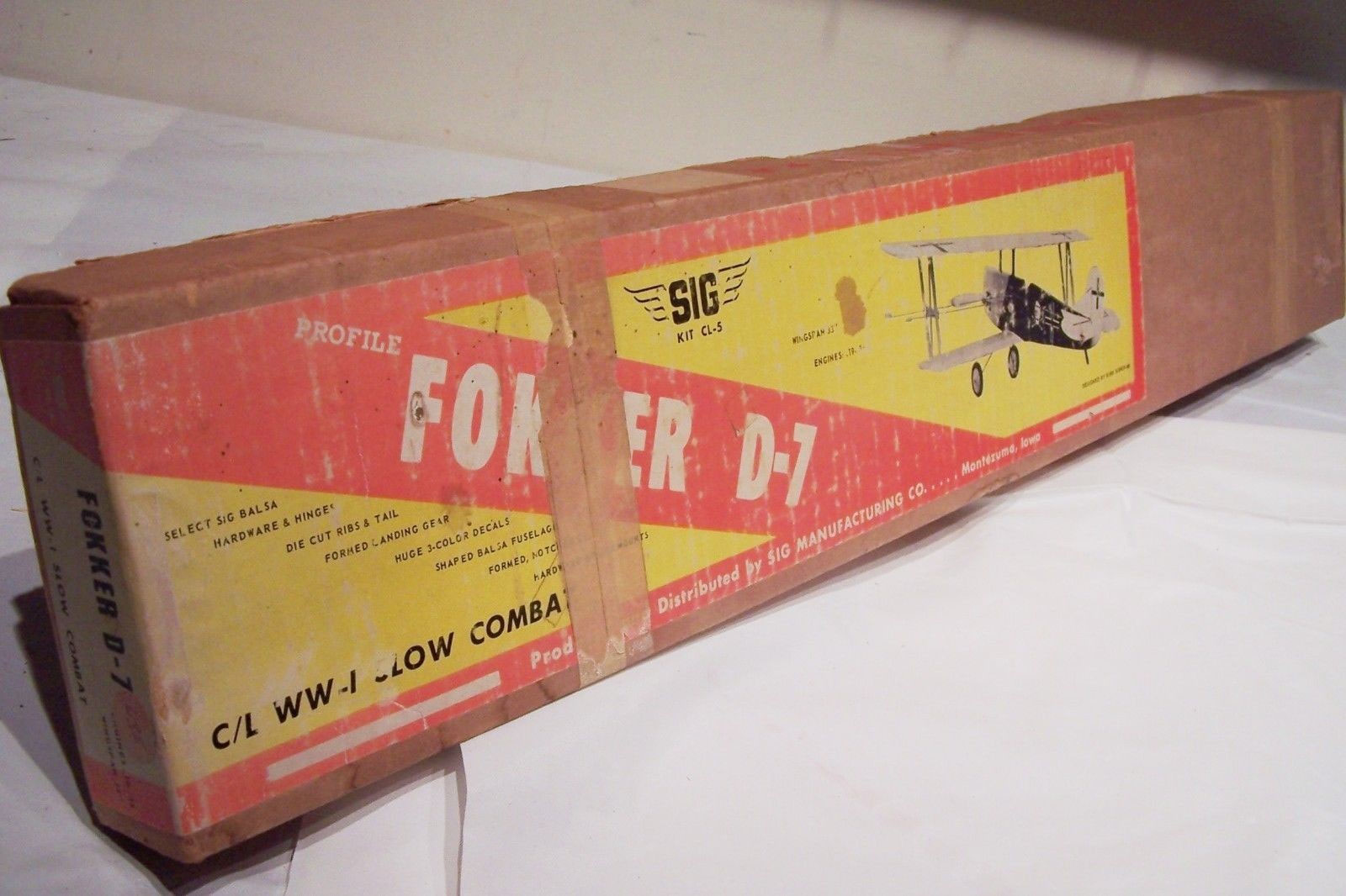 SIG C/L Kits - SIG's Model Aircraft Kit and ARF History