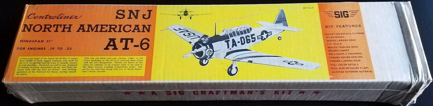SIG C/L Kits - SIG's Model Aircraft Kit and ARF History