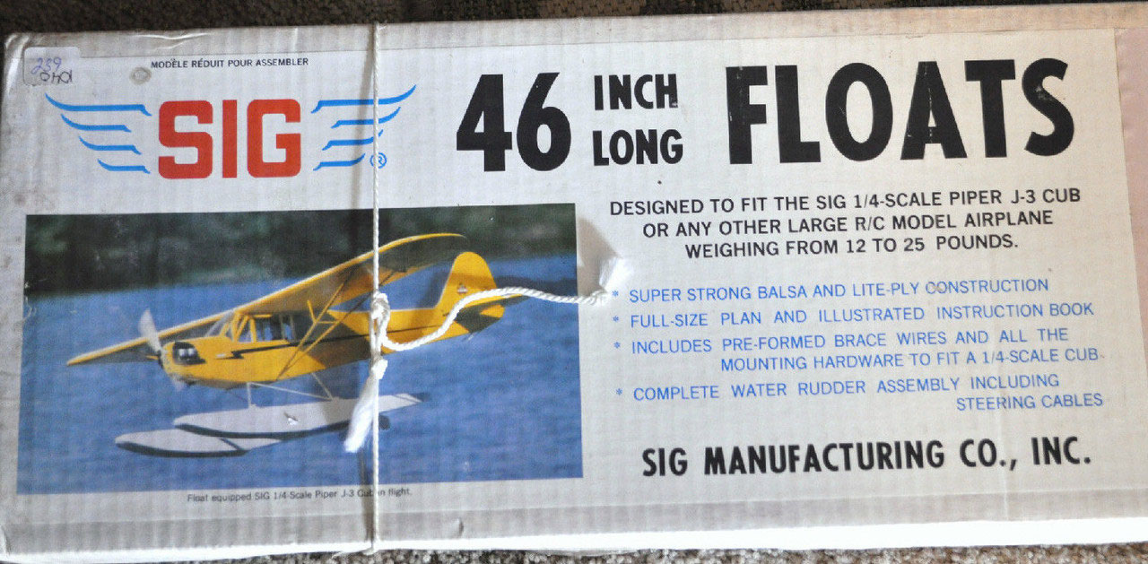 Misc. SIG Items - SIG's Model Aircraft Kit and ARF History