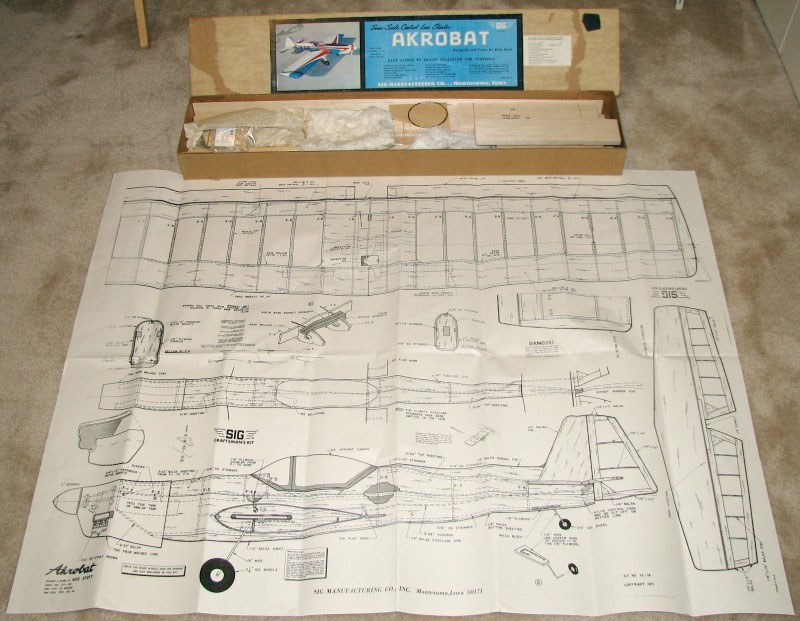 SIG C/L Kits - SIG's Model Aircraft Kit and ARF History
