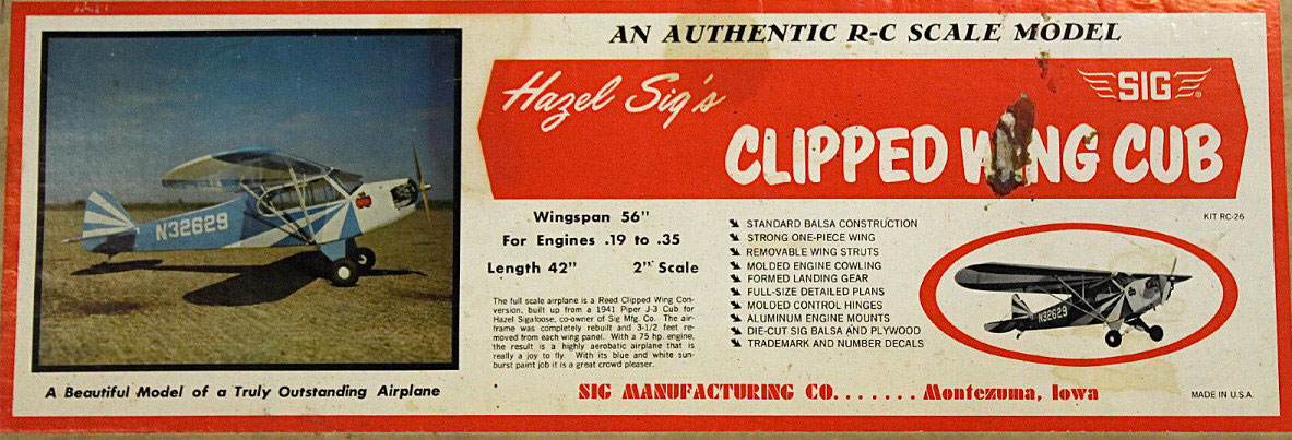 SIG RC Kits 21-40 - SIG's Model Aircraft Kit and ARF History