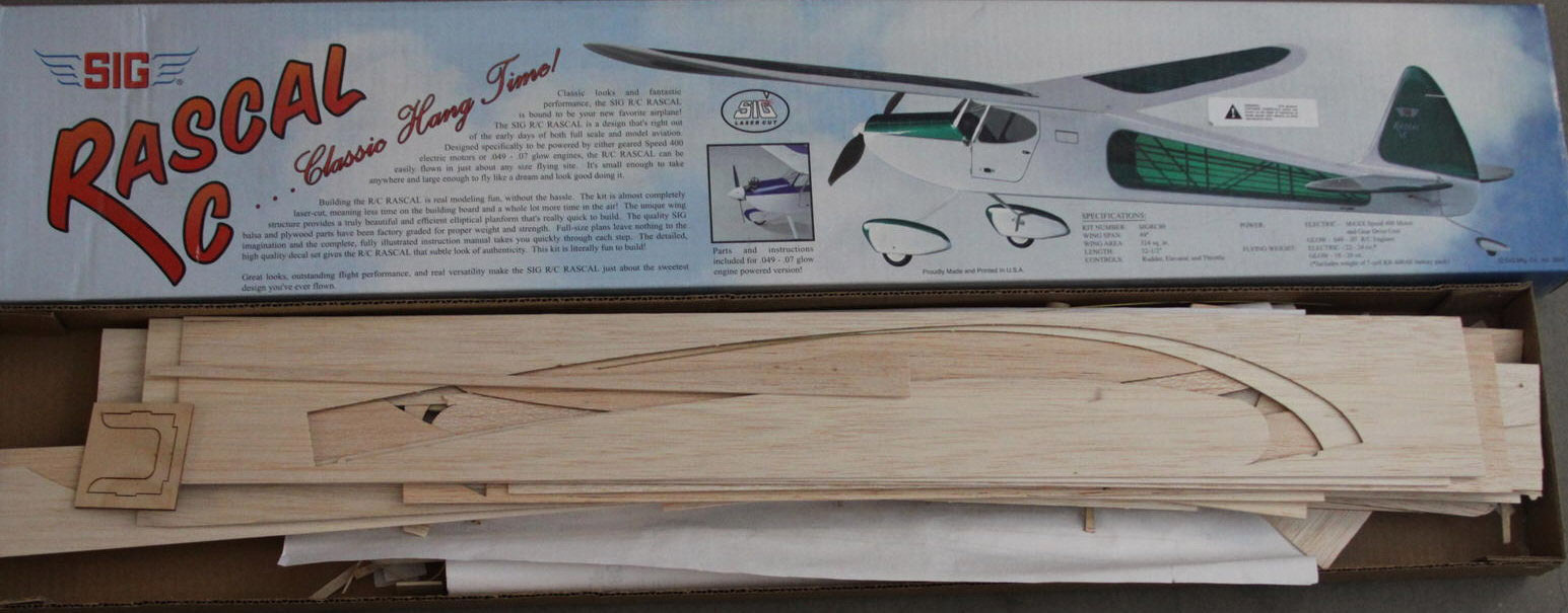 SIG RC Kits 61-100+ - SIG's Model Aircraft Kit and ARF History