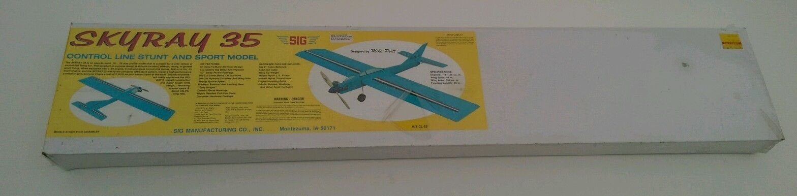 SIG C/L Kits - SIG's Model Aircraft Kit and ARF History