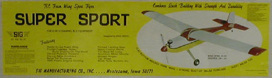 SIG RC Kits 21-40 - SIG's Model Aircraft Kit and ARF History