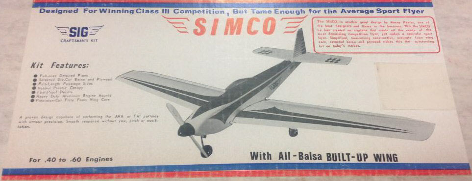 SIG RC Kits 1-20 - SIG's Model Aircraft Kit and ARF History