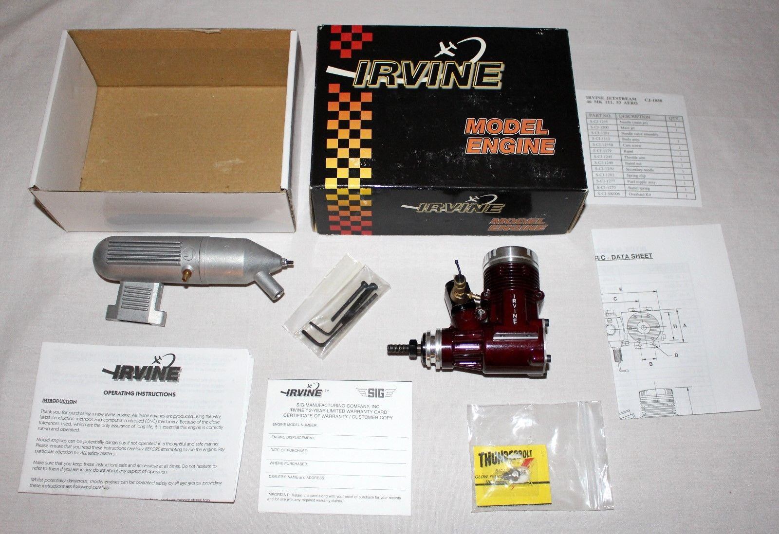 Misc. SIG Items - SIG's Model Aircraft Kit and ARF History