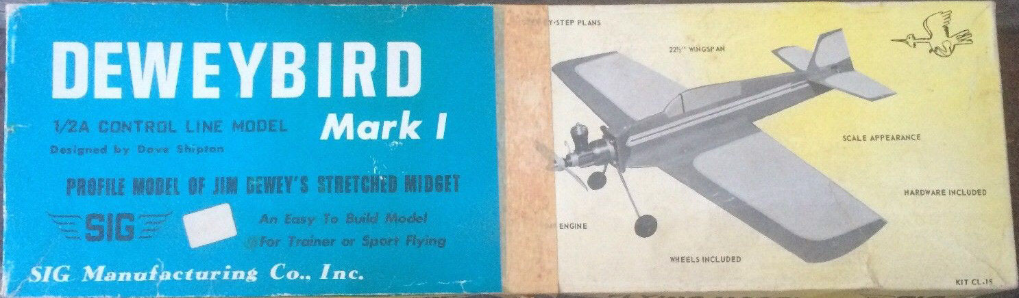 SIG C/L Kits - SIG's Model Aircraft Kit and ARF History