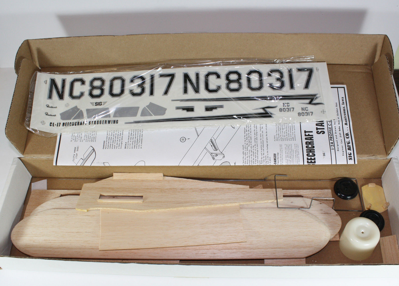 SIG C/L Kits - SIG's Model Aircraft Kit and ARF History