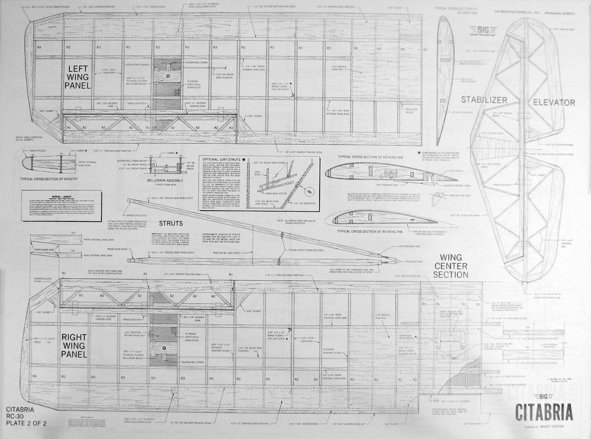 SIG RC Kits 21-40 - SIG's Model Aircraft Kit and ARF History