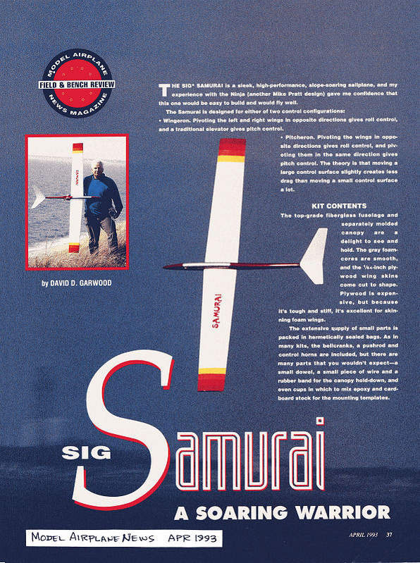 SIG RC Kits 61-100+ - SIG's Model Aircraft Kit and ARF History