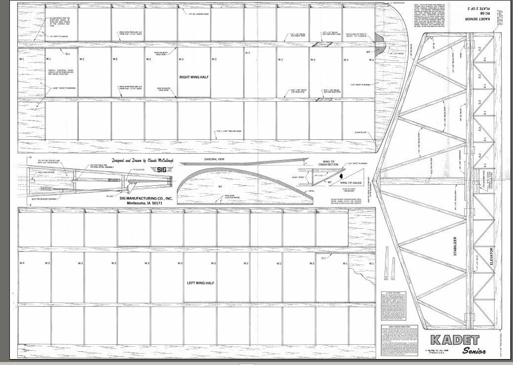 SIG RC Kits 41-60 - SIG's Model Aircraft Kit and ARF History