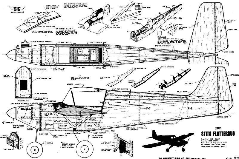 SIG RC Kits 21-40 - SIG's Model Aircraft Kit and ARF History