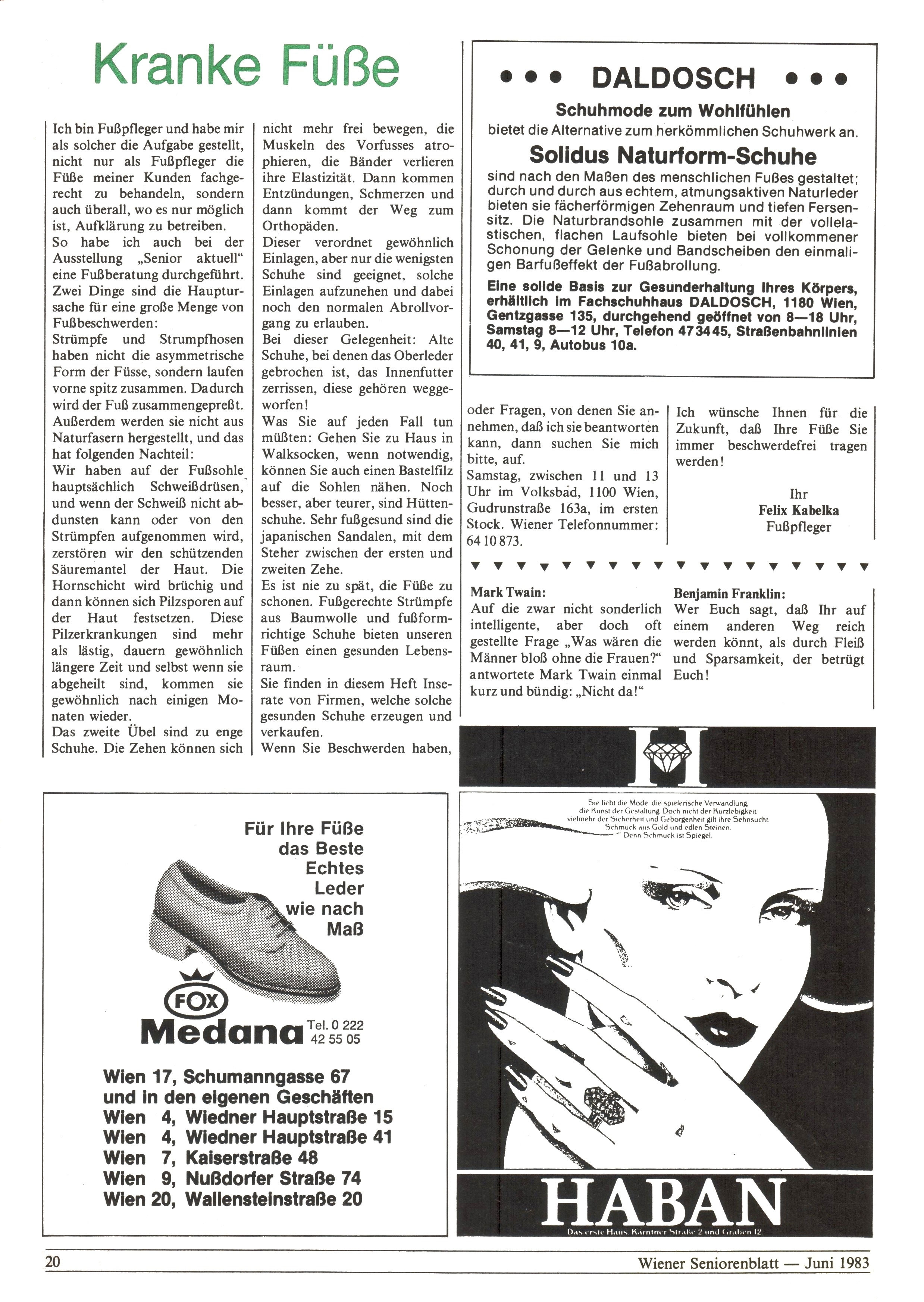 KRANKE FÜSSE - schuhpioniere Webseite!