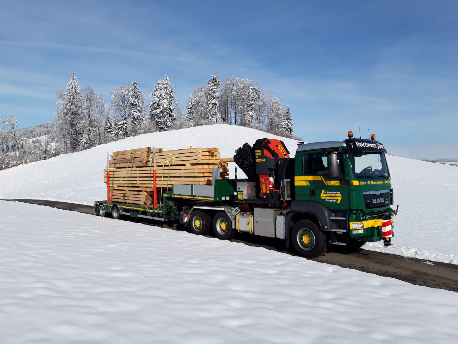 Transporte - U. Badertscher Transport AG