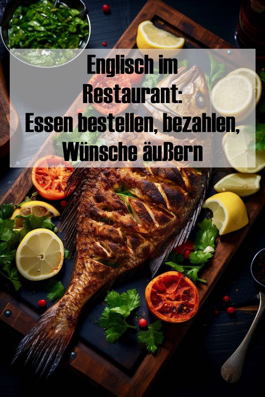Englisch: Essen bestellen, bezahlen, Sonderwünsche | Im Restaurant ...