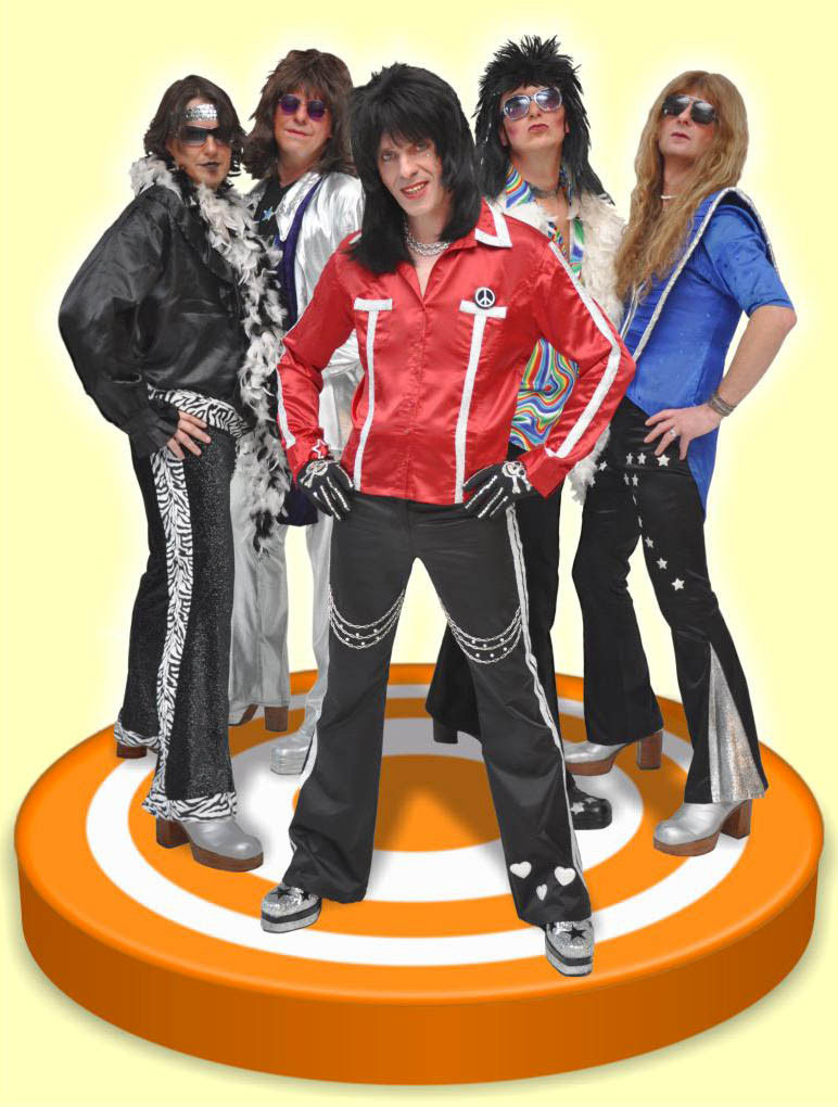 Doctor-Rock sind: - Doctor Rock And The Seventies-Show