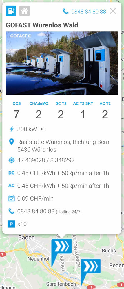 eAuto DC Express-Ladekosten Vergleich für 100Km Reichweite laden in 10 ...