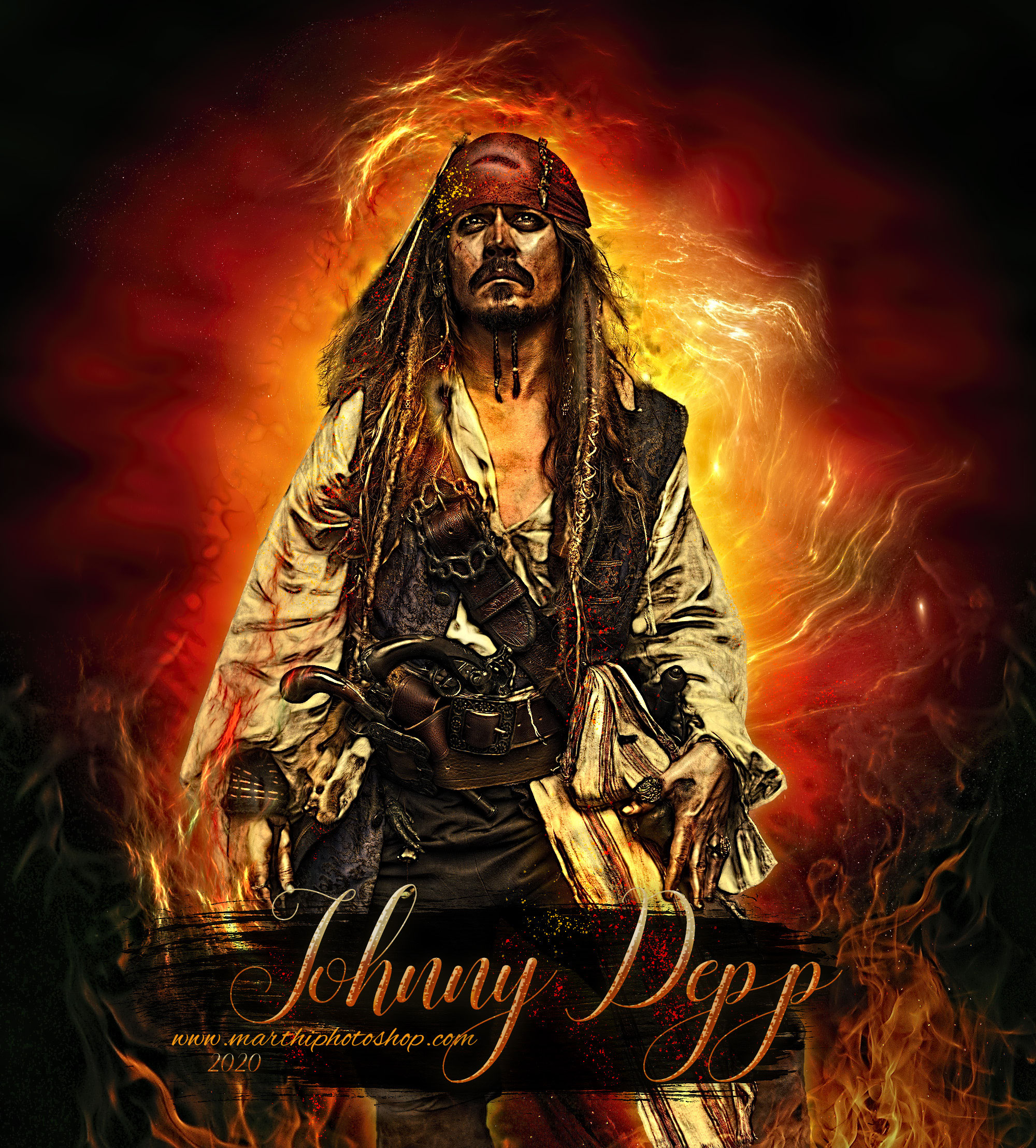 Fire Series - Arte con Photoshop
