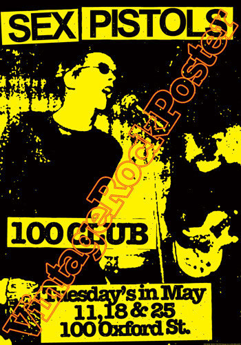 SEX PISTOLS - Benvenuti su vintagerockposter!