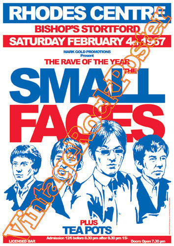 SMALL FACES - Benvenuti su vintagerockposter!