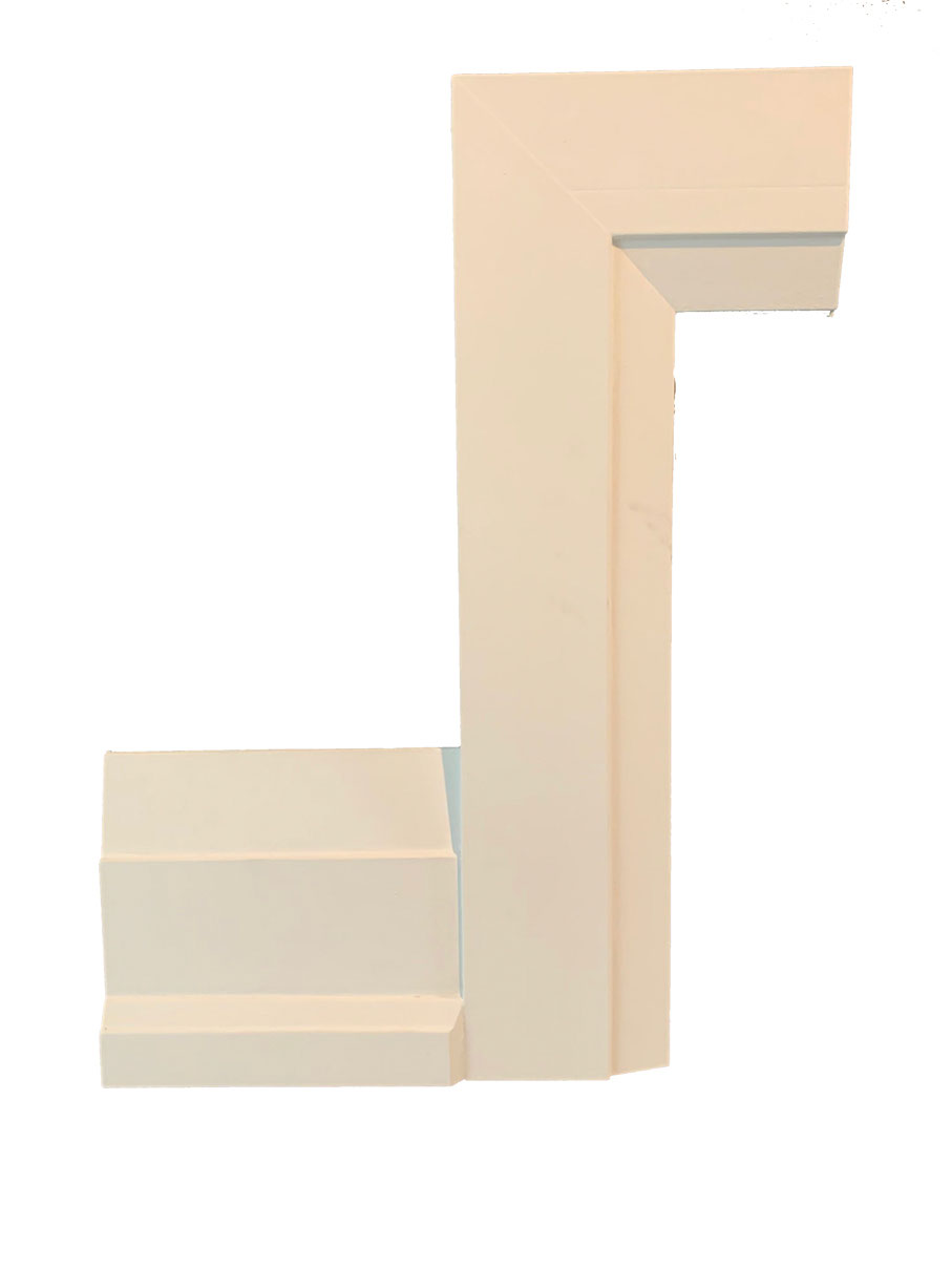 5-1/2″ MDF Step Bevel Baseboard - Global Alliance Home Improvement