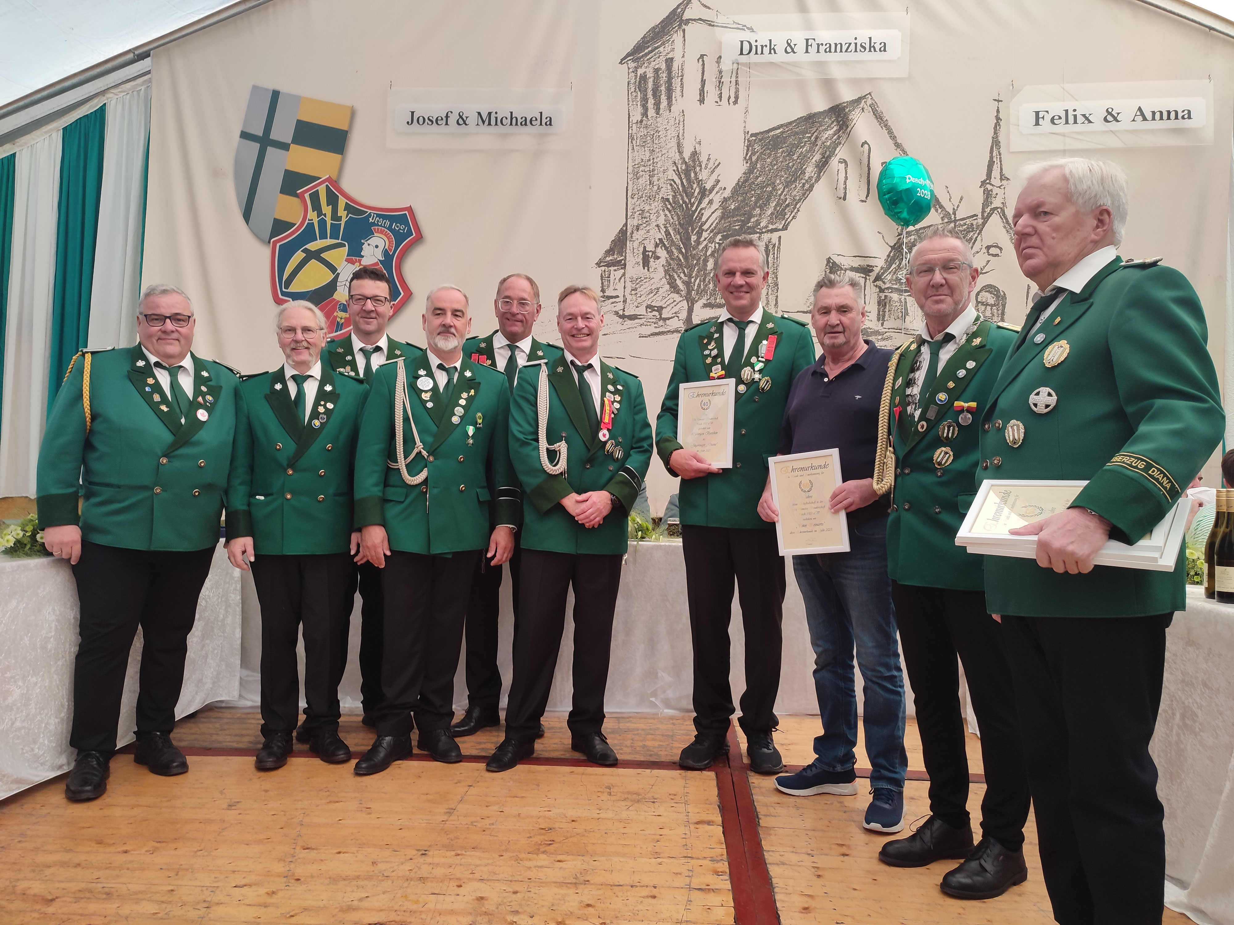Ordensverleihung 2023 - St.Donatus Bruderschaft Pesch 1921