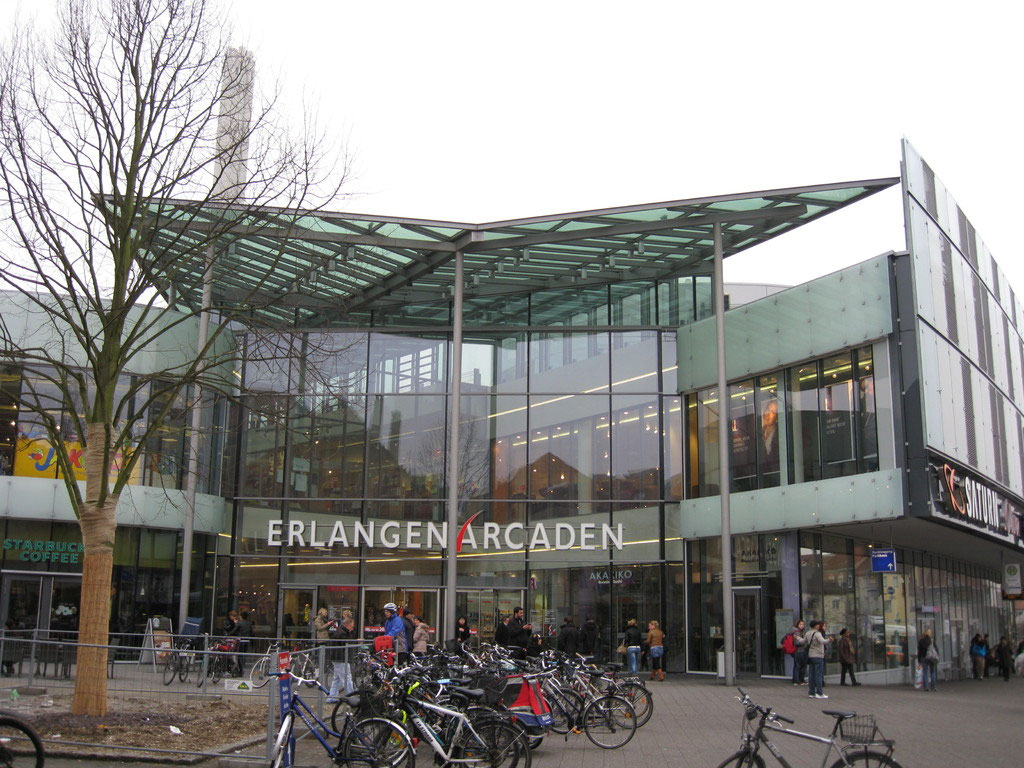 Erstaunlich Erlangen Arcaden Parkhaus Fotos