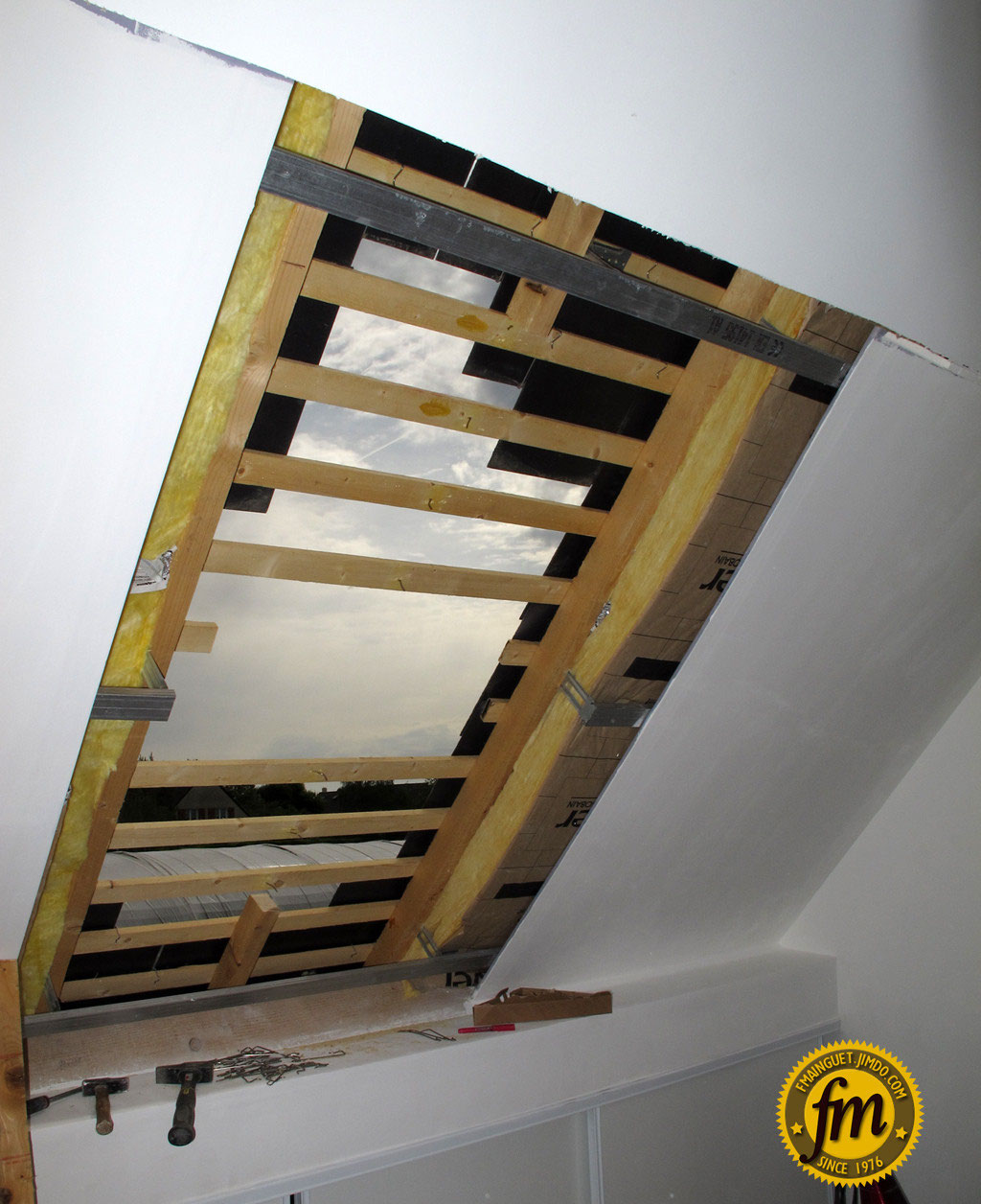 Velux pose complète - Site de Frédéric Mainguet